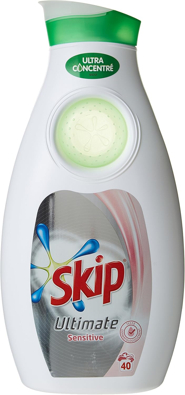 Skip Concentrated Laundry Liquid Detergent Ultimate Sensitive Skin 40 ...