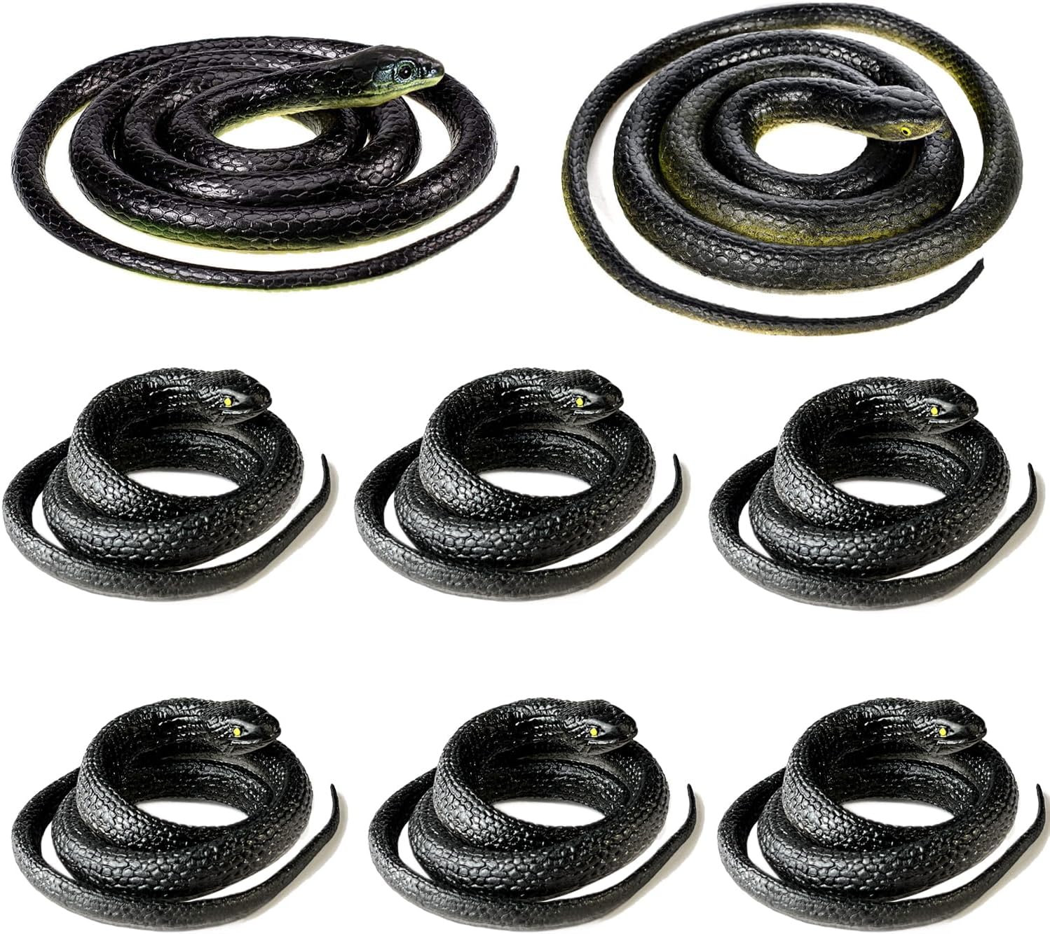 Amazon.com: Homarden Fake Snake Toys - Garden Prop to Keep Birds and ...