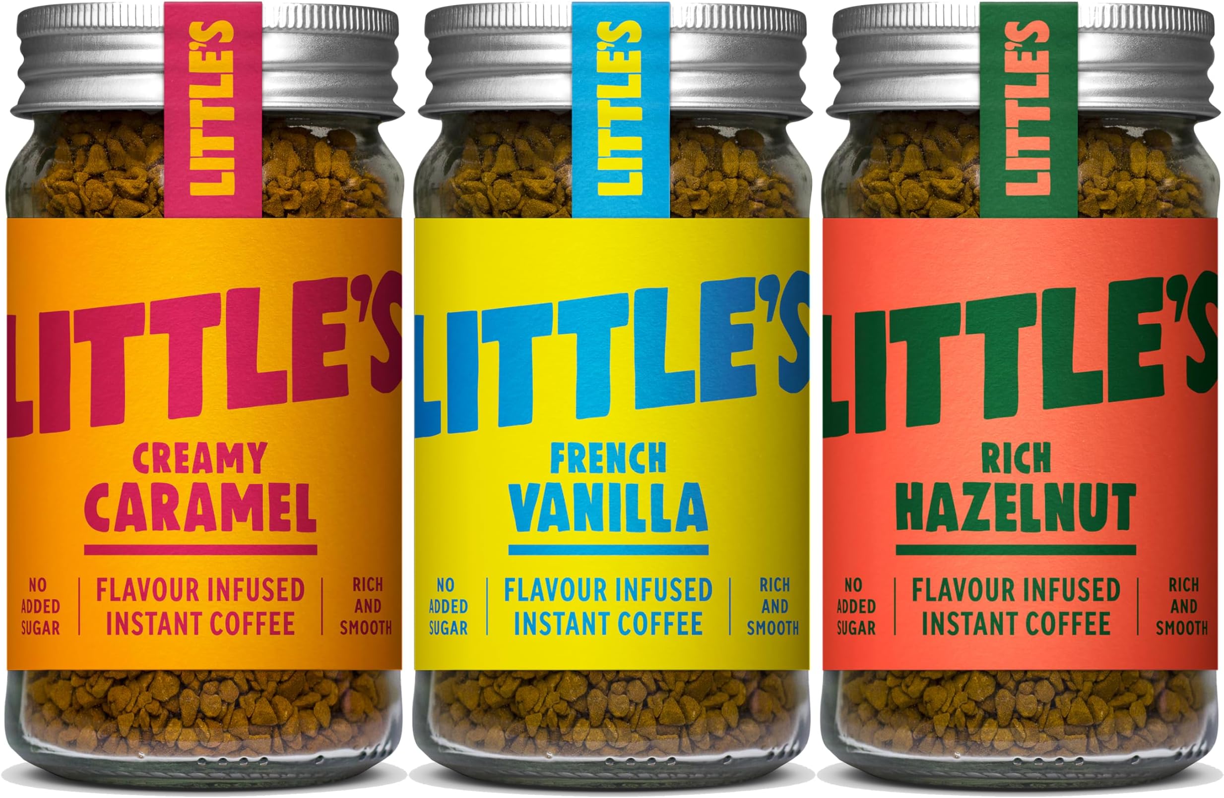 Amazon.com: Little’s Flavored Instant Coffee Gift Set – Caramel, French ...