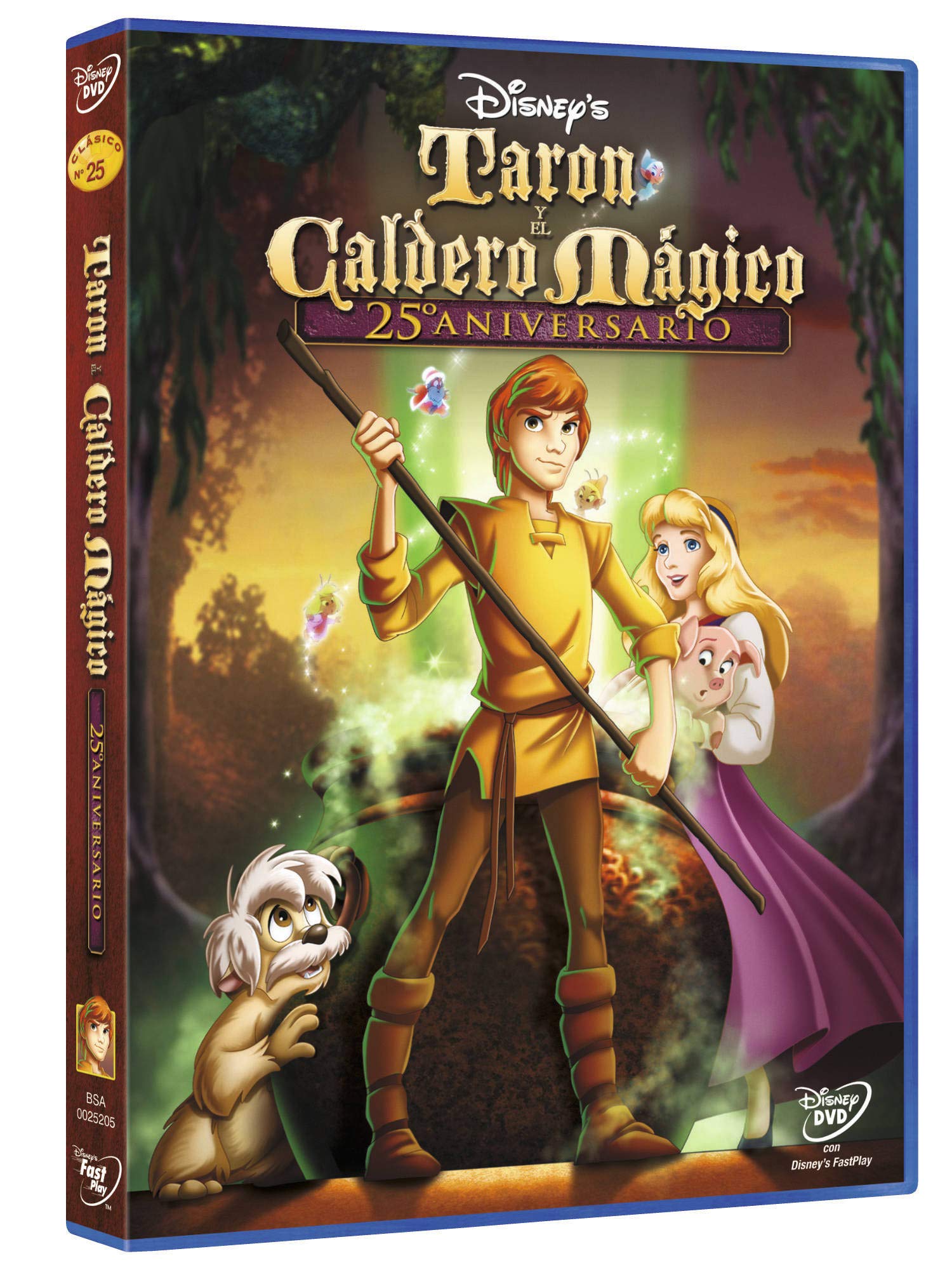 Taron y el caldero mágico [DVD]: Amazon.es: Personajes Animados, Ted ...