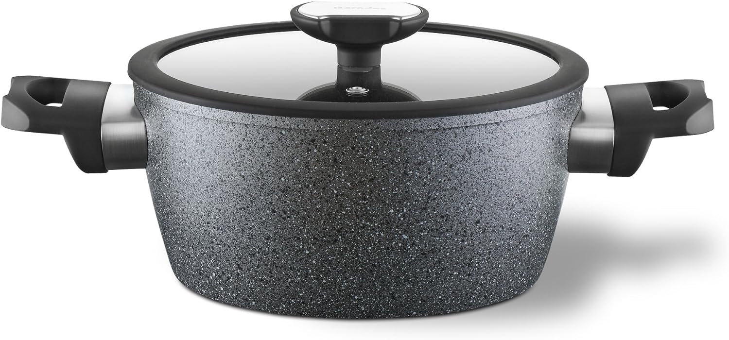 Amazon.com: Berndes 021276 Cooking Pot with Glass Lid 24 cm: Home & Kitchen