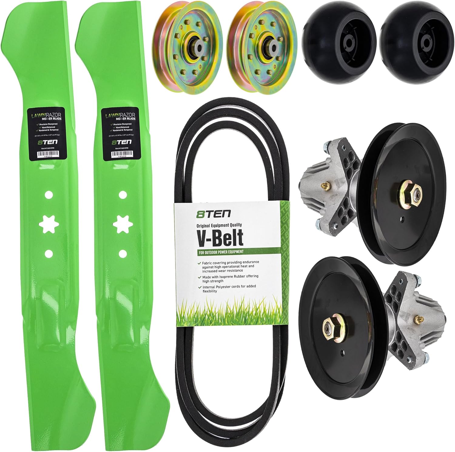 Amazon.com : 8TEN Deck Rebuild Kit for MTD Craftsman LT2000 LT2500 ...