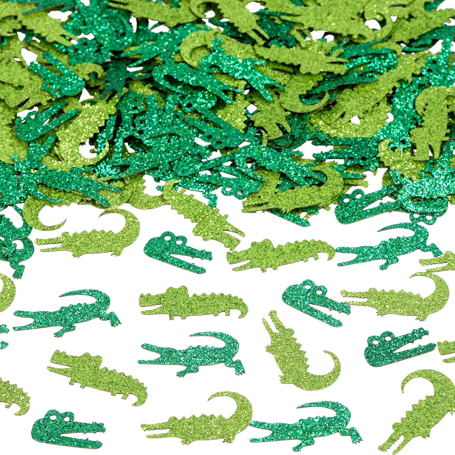 Amazon.com: 200Pcs Alligator Birthday Party Supplies Paper Confetti for ...