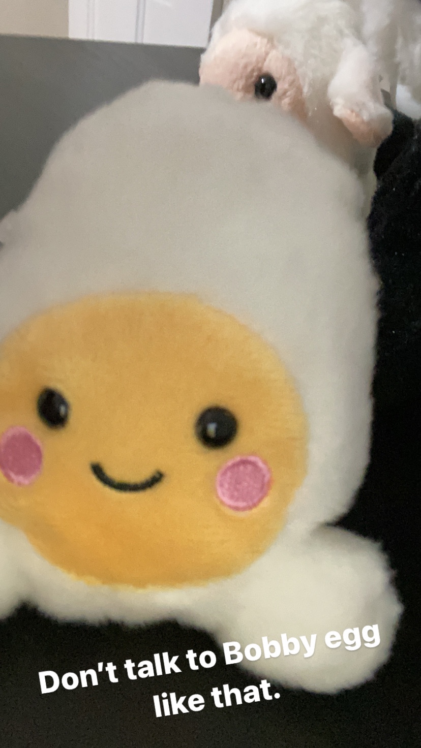 Amazon.com: Aurora® Adorable Palm Pals™ Bobby Egg™ Stuffed Animal ...