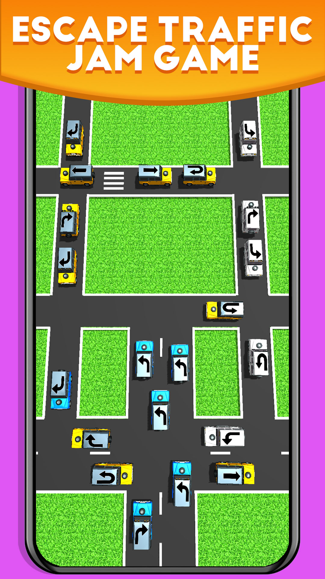 Roadblock Puzzle Escape Traffic Challenge: Find Traffic Tangle ...