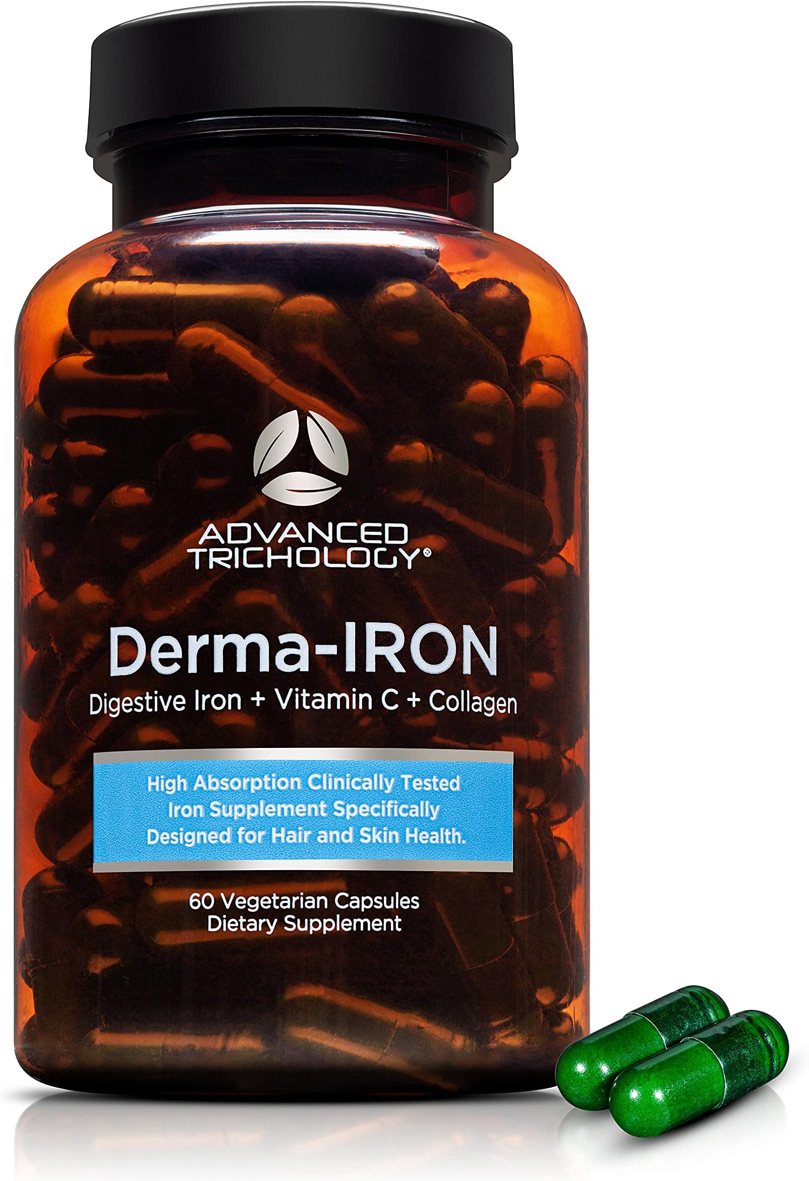 Amazon.com: Advanced Trichology Derma-Iron Supplement for Women and Men ...