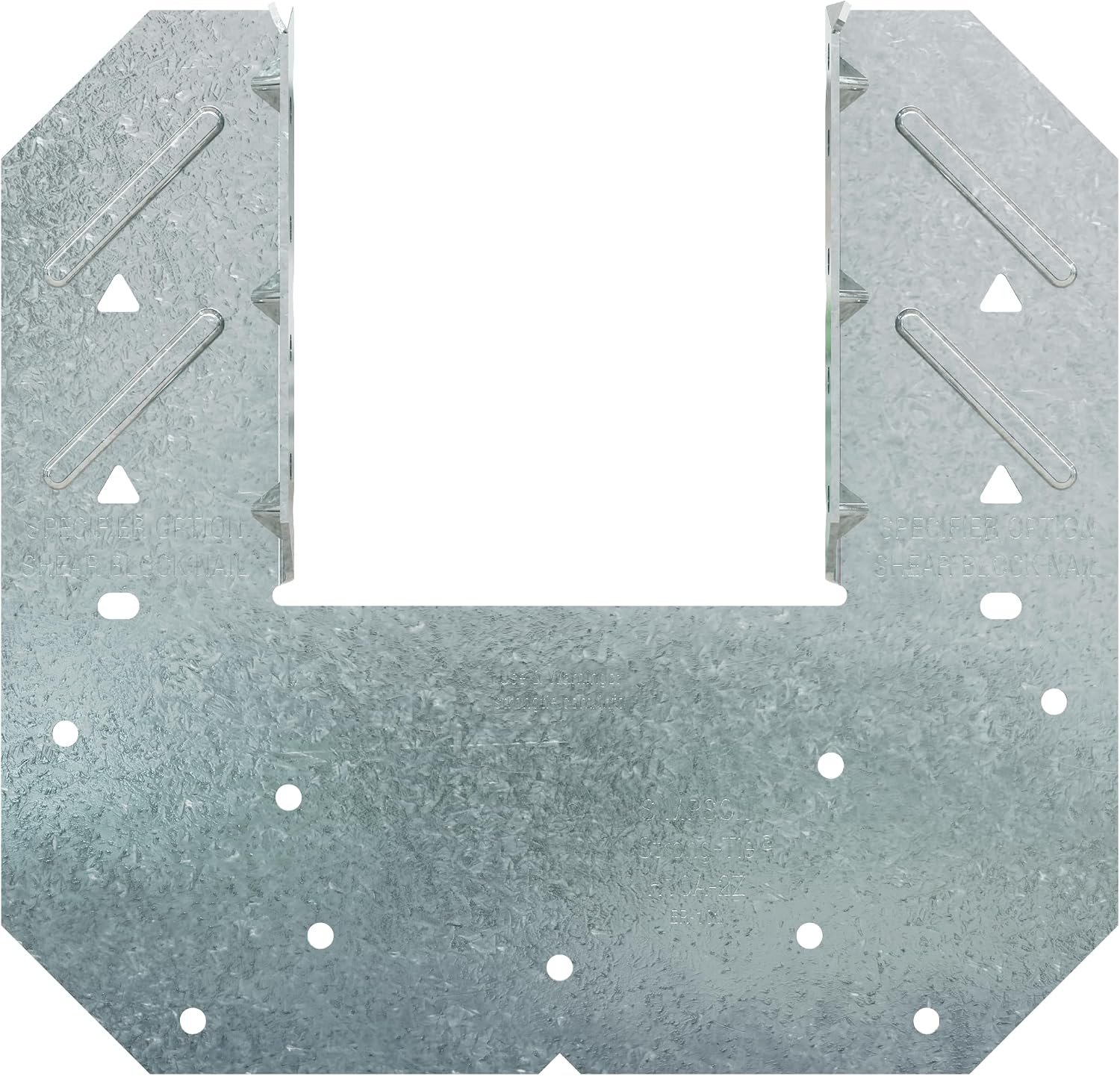 Amazon.com: Simpson Strong-Tie H10A-2Z H10A-2 18-Gauge ZMAX Galvanized ...