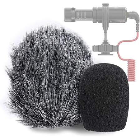 Amazon.com: YOUSHARES VideoMicro Microphone Foam windscreen & Deadcat ...