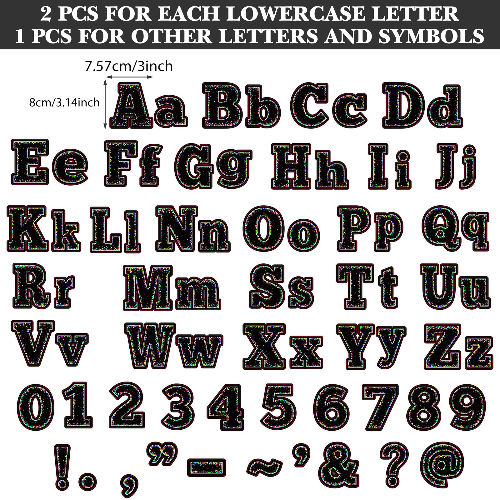 Snapklik.com : Capoda 98 Pcs Magnetic Letters Classroom Alphabet ...