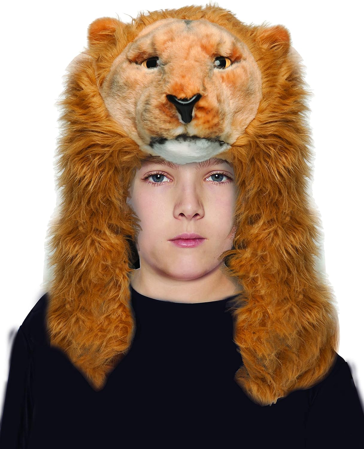 Amazon.com: Underwraps Unisex Adult's Lion Costume Animal Head Piece ...