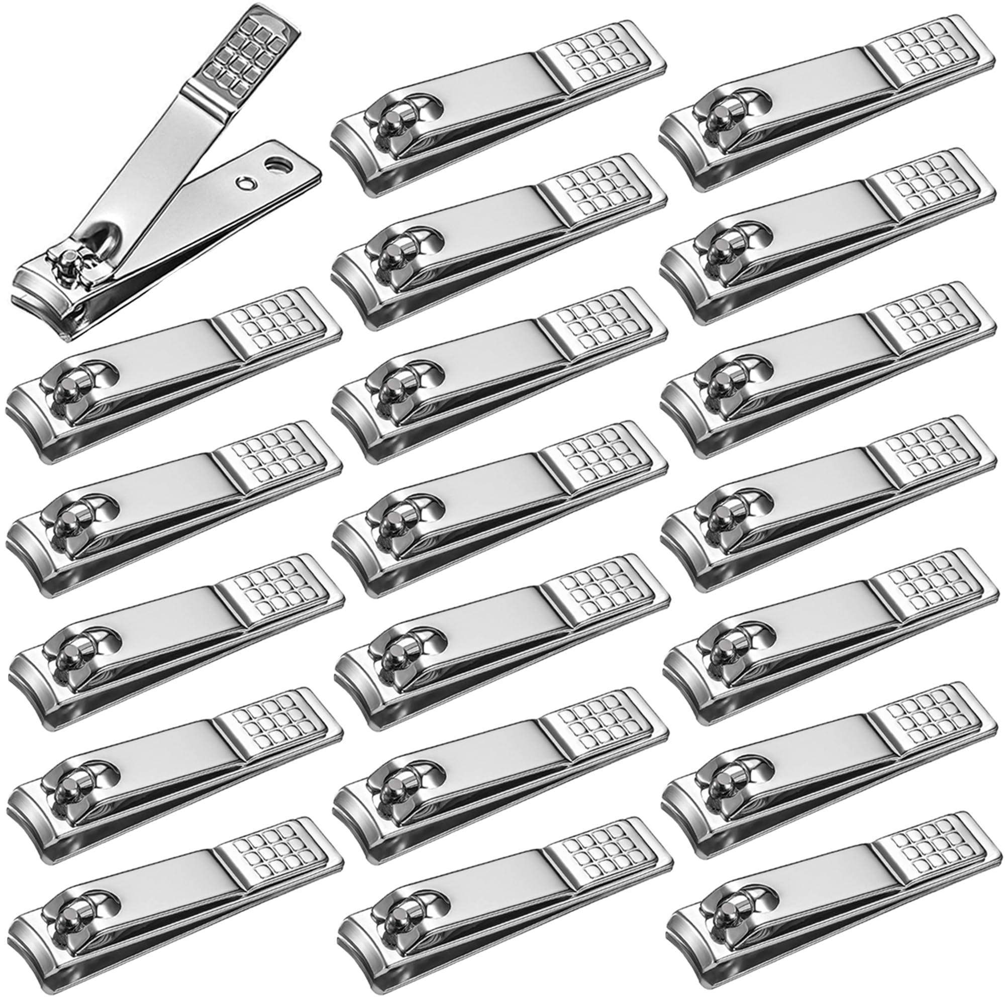 Amazon.com : AVERZELLA 20-Pack Fingernail Nail Clippers Bulk ...