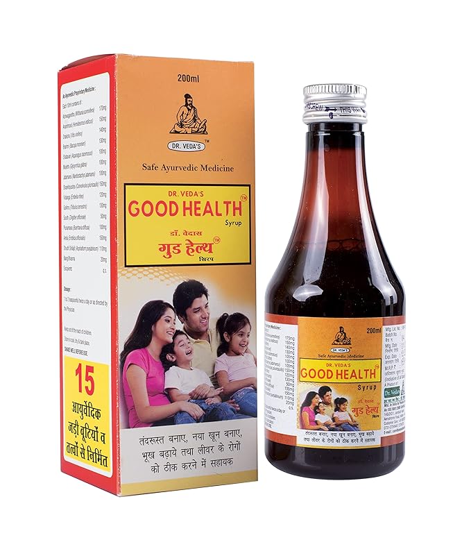 Buy Dr. Veda's Good Health Syrup 200ml - Pack of 1 Online at Low Prices ...