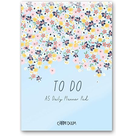 Pukka Pad, Carpe Diem A5 Daily Planner, Ditsy Floral : Amazon.co.uk ...