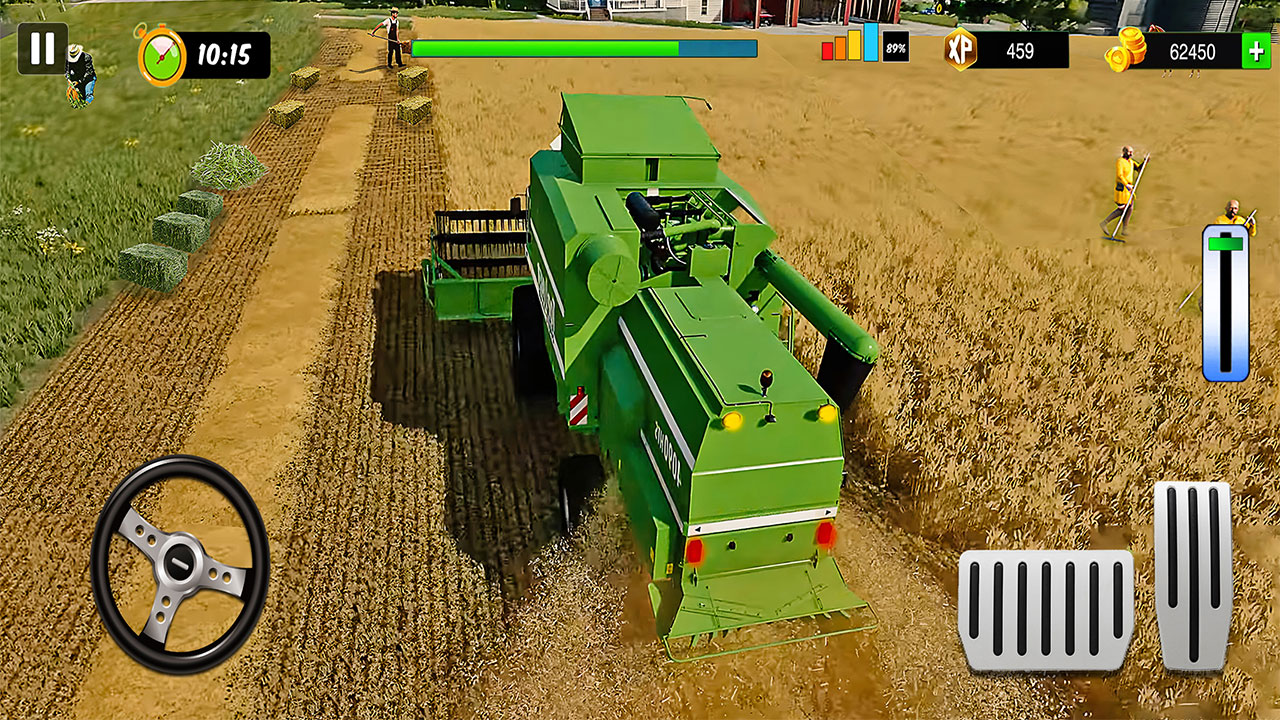 Farming Simulator 2023 Tractor Game 3D : Harvest Crops Farming Tractor ...