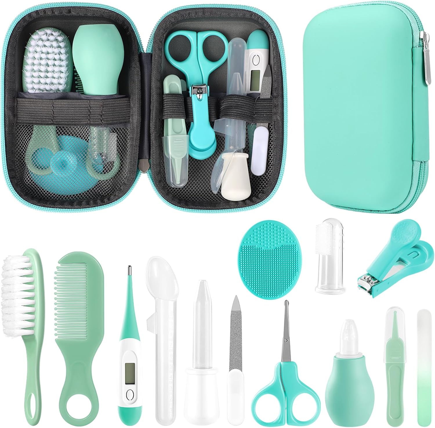 Amazon.com: Baby Grooming Kit, Infant Safety Care Set with Hair Brush ...