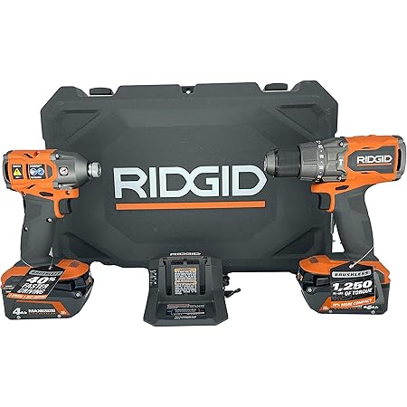 RIDGID 18V Brushless Sub-Compact Cordless 1/2-inch Hammer Drill and ...
