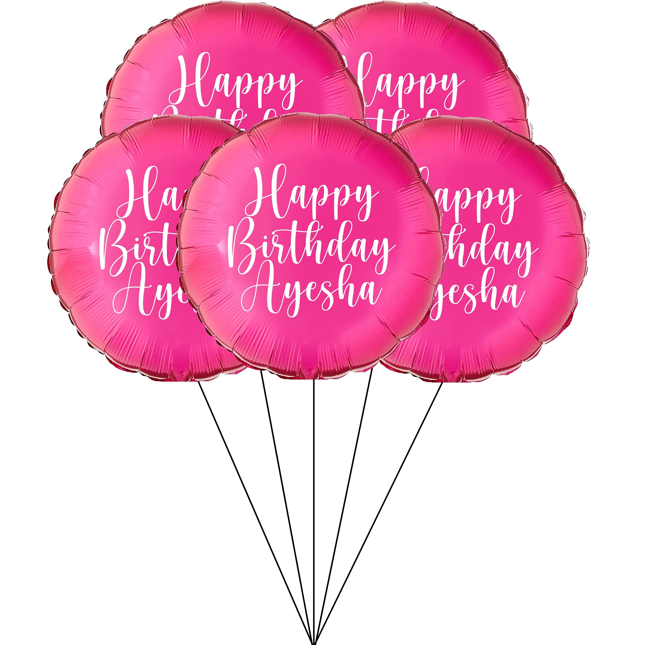 Near Me Silver & Gold Letter Balloons - Custom Balloon Letters Wedding ...