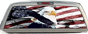 Amazon.com: Crabtree Signs Eagle10-22 Inches-by-65 Inches- Rear Window ...