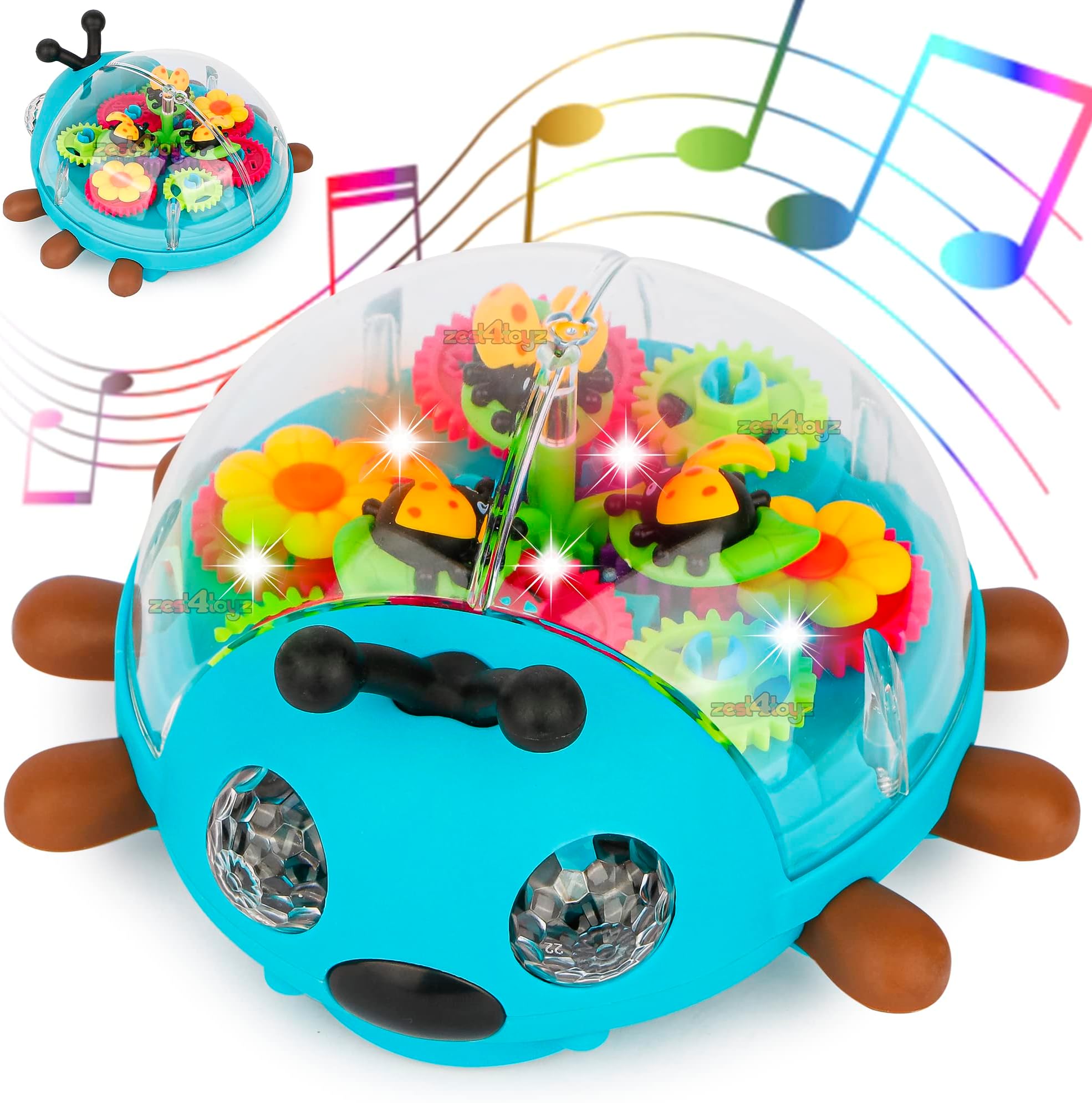 Buy Zest 4 Toyz Musical Toys for Kids Dancing Doll 360 Degree Rotating ...