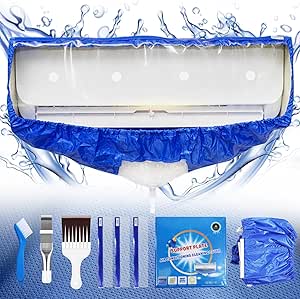 Mini Split Cleaning Kit，Split Air Conditioner Cleaning Cover Waterproof ...