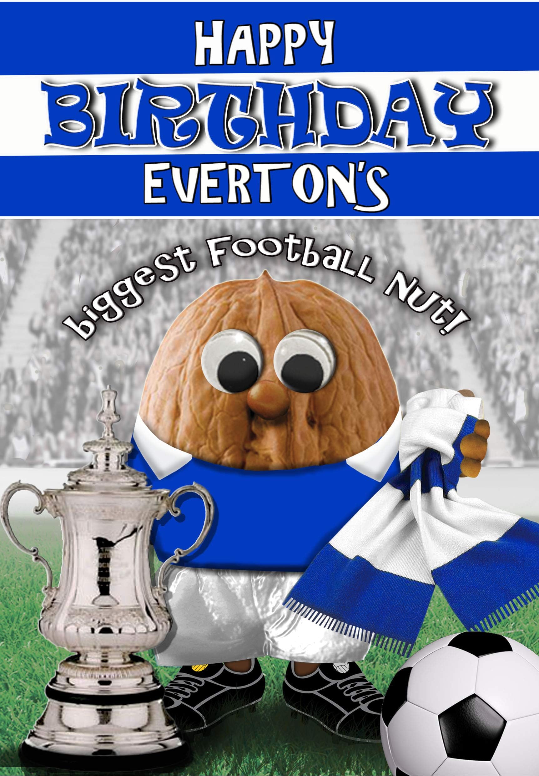 Everton Birthday Card : Amazon.co.uk: Stationery & Office Supplies