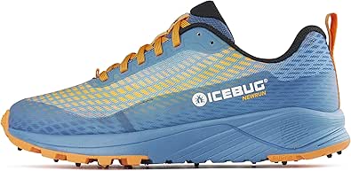 Amazon.com: Icebug NewRun BUGrip Tenis de correr para hombre con suela de tracción tachonada de ...
