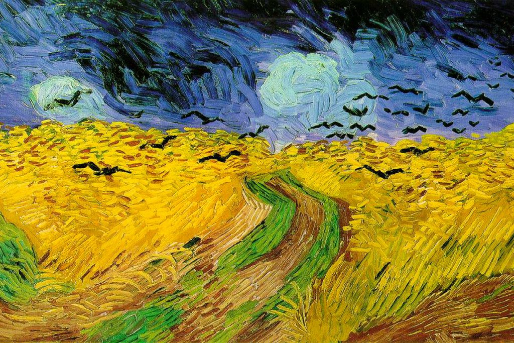 Van Gogh Wheatfield With Crows