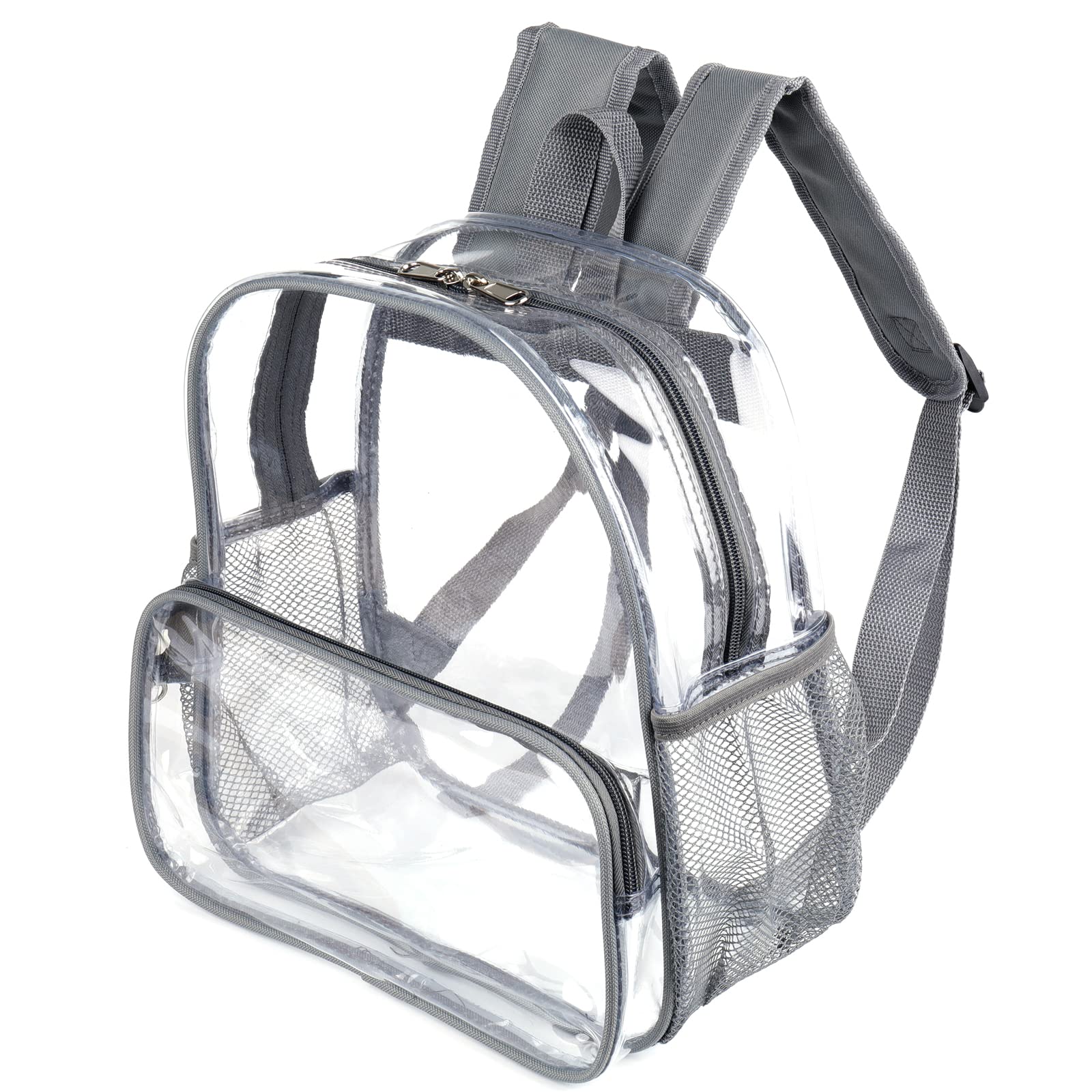 Amazon.com: Crosstime Clear Stadium Backpack 12x12x6 Mini Small Clear ...