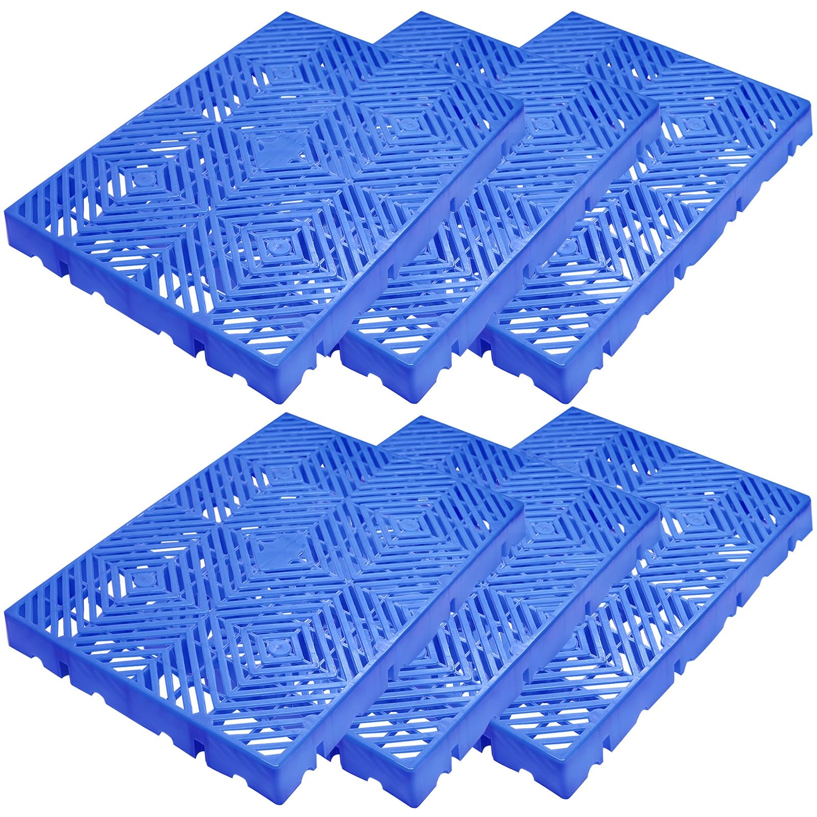 Amazon.com: Yamahiko Plastic Pallet for Basement Storage, 6 Pcs ...
