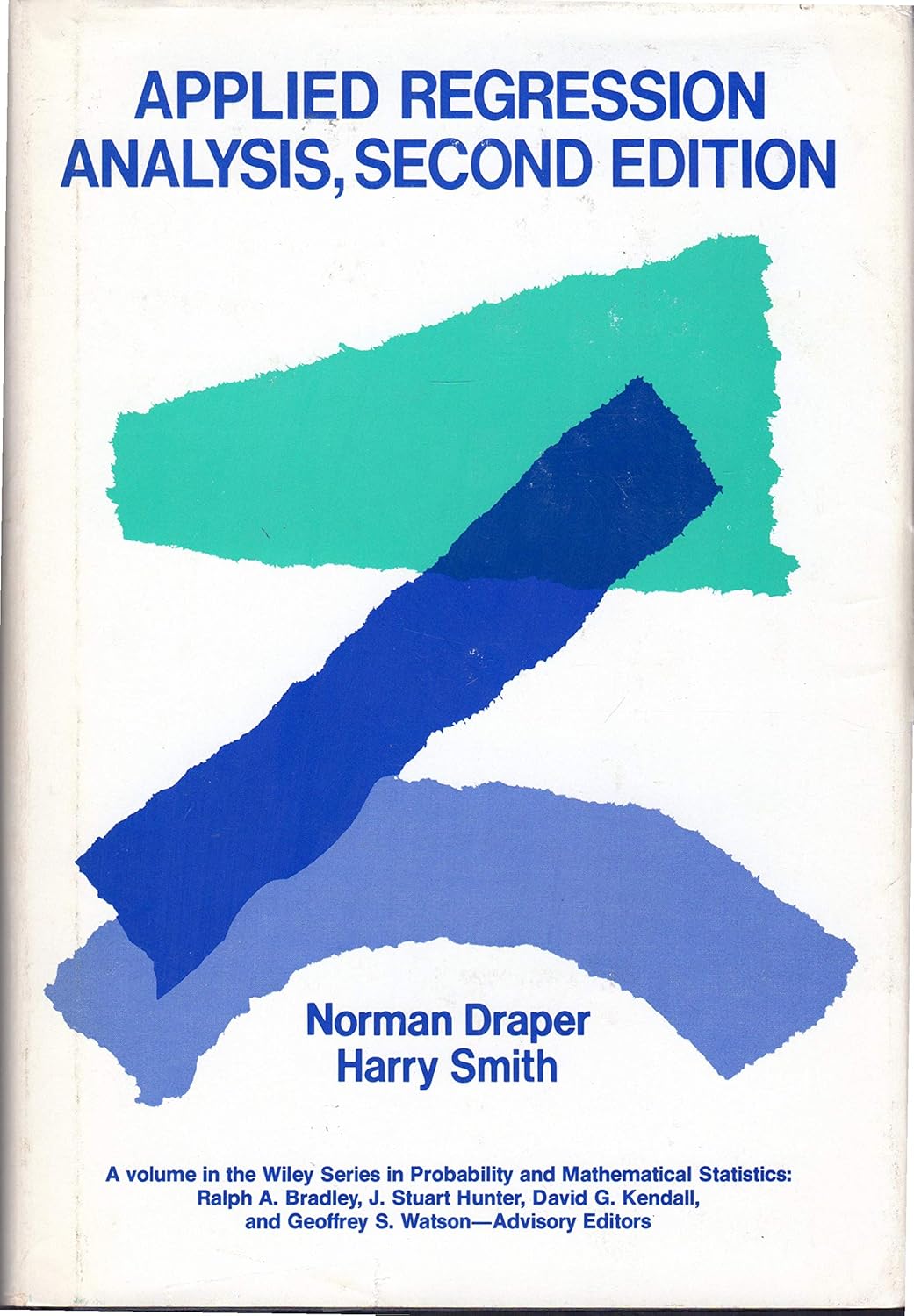 Amazon.com: Applied Regression Analysis (Wiley Series in Probability ...