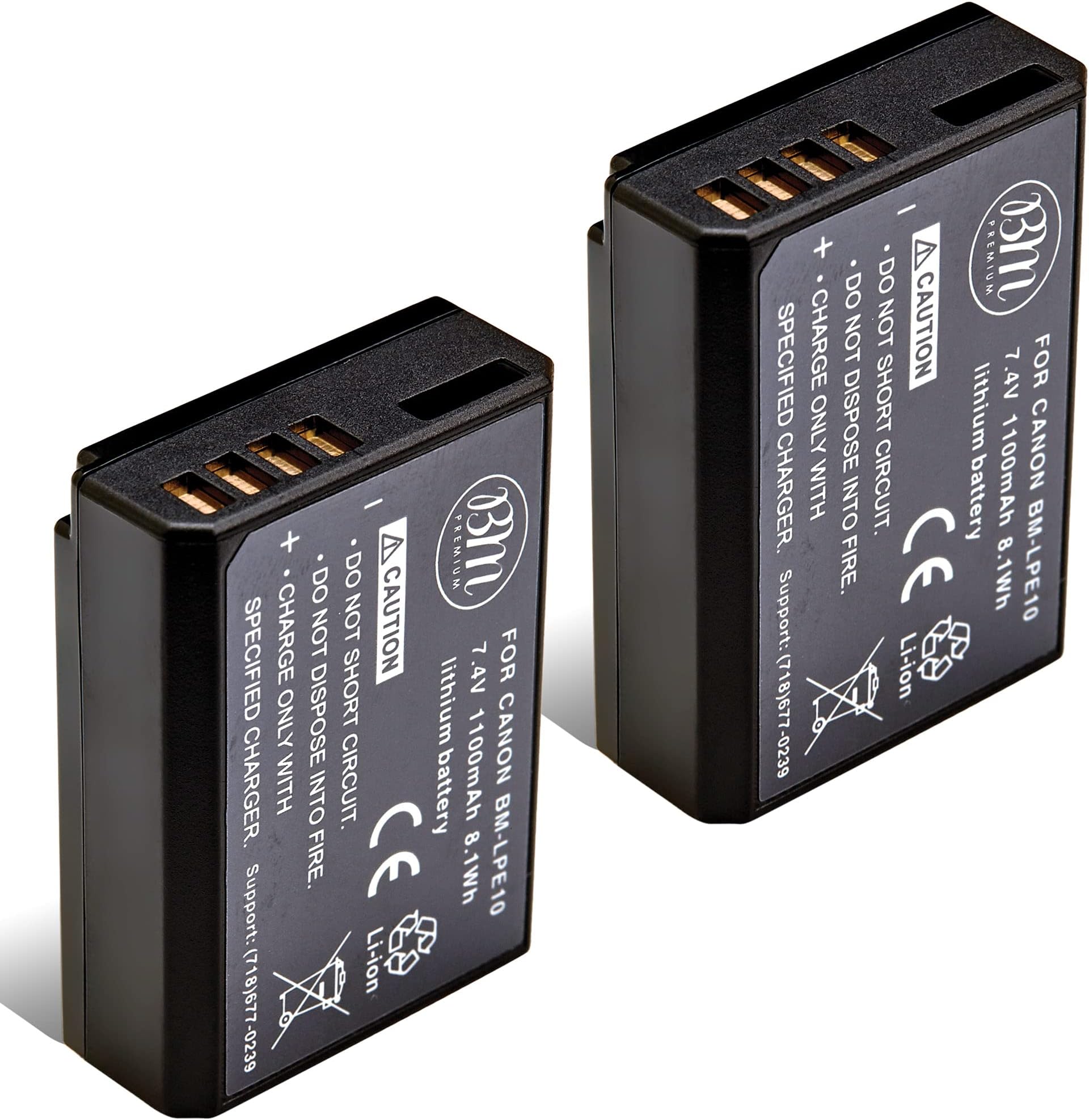 Amazon.com : LP LP-E10 Replacement Battery,2-pack 1600mA Compatible ...