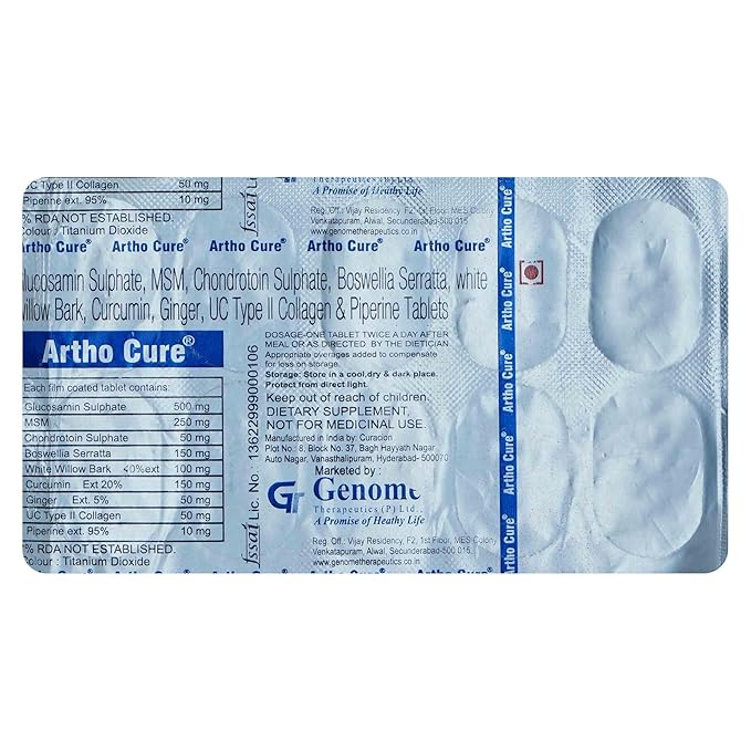 Artho Cure - Strip of 10 Tablets : Amazon.in: Health & Personal Care