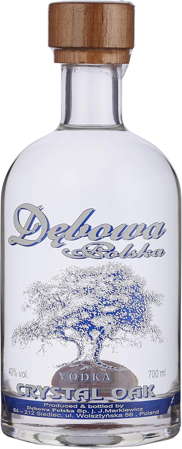 Debowa Polska Crystal Oak Gift Pack Vodka, 70 cl : Amazon.co.uk: Grocery