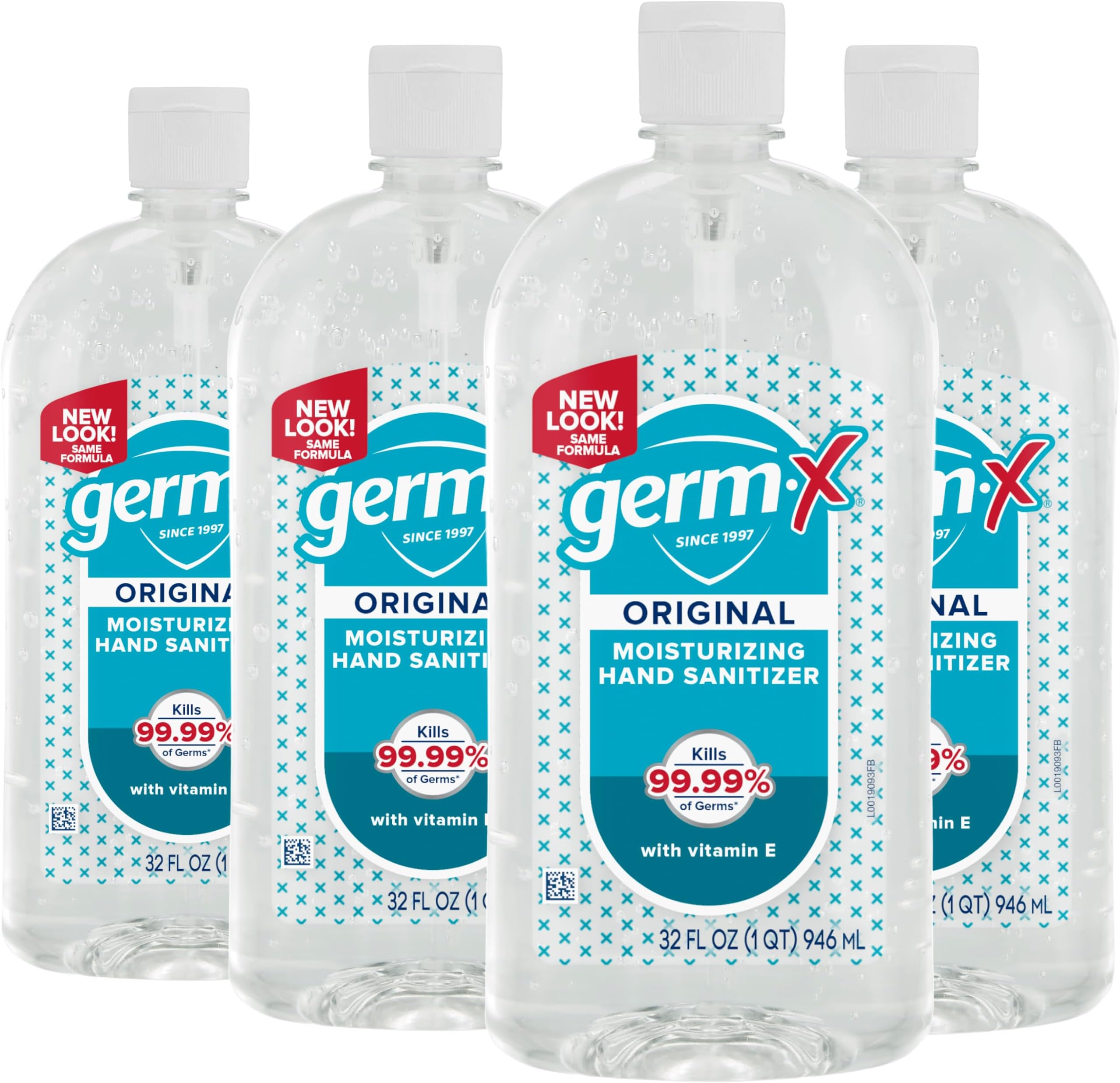 Amazon.com : Germ-X Original Hand Sanitizer, Non-Drying Moisturizing ...