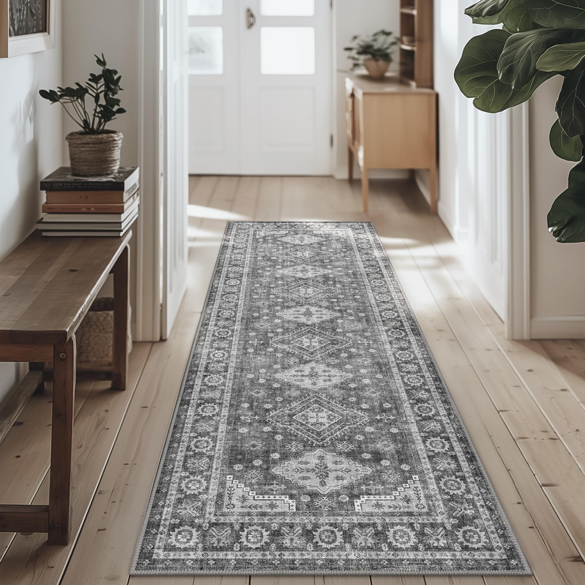 BEIMO 2x8 Runner Rugs for Bedroom Hallway Kitchen Entryway Bathroom ...