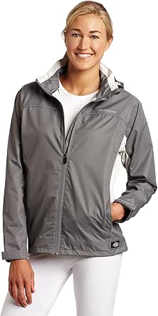 Dickies Women's Waterproof Breathable Ripstop Jacket, Graphite Gray, X ...