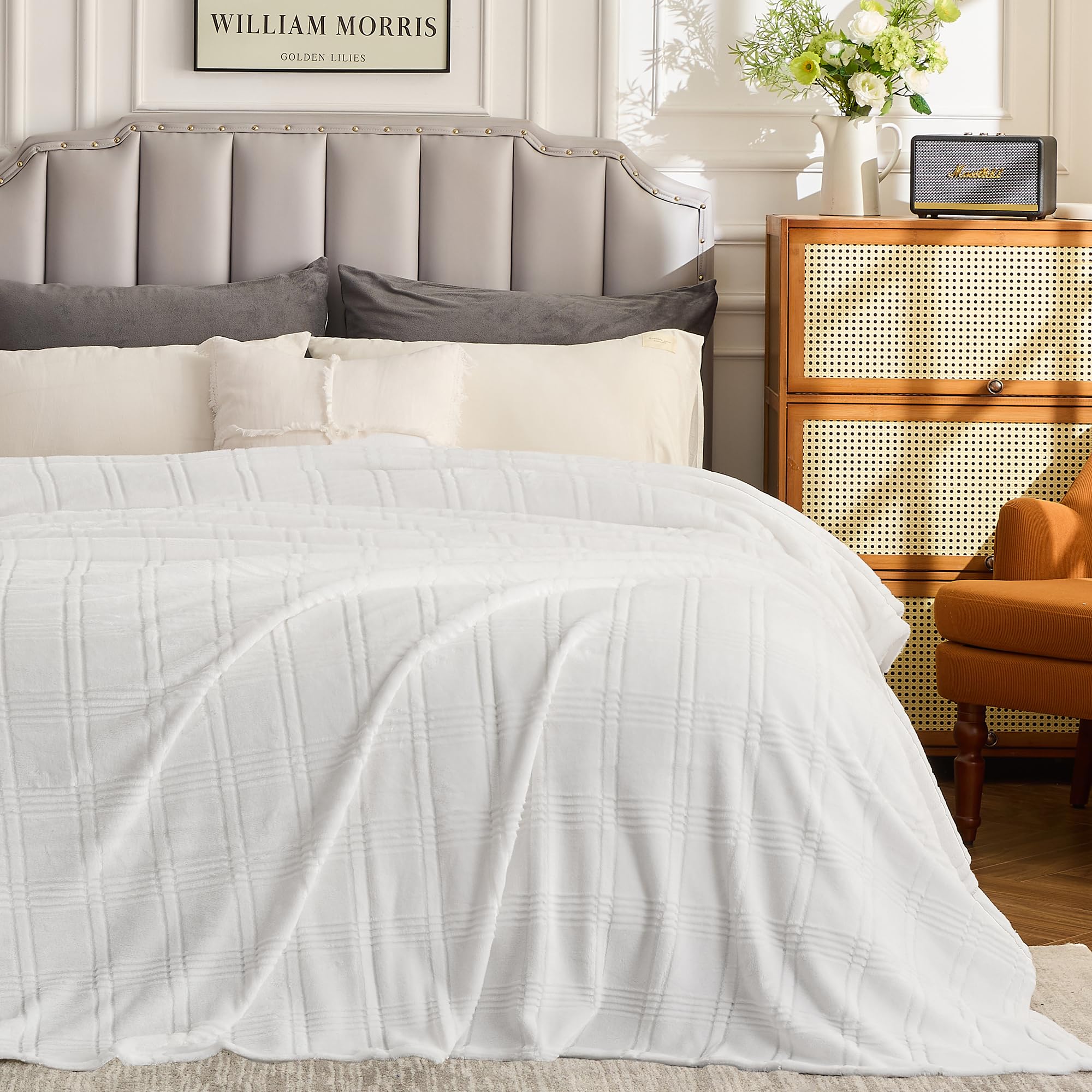 Amazon.com: KORBLISS Oversized Blanket 120x120 Inches, Giant Huge ...