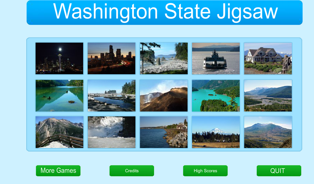 Washington State Jigsaw and Slider - App on Amazon Appstore