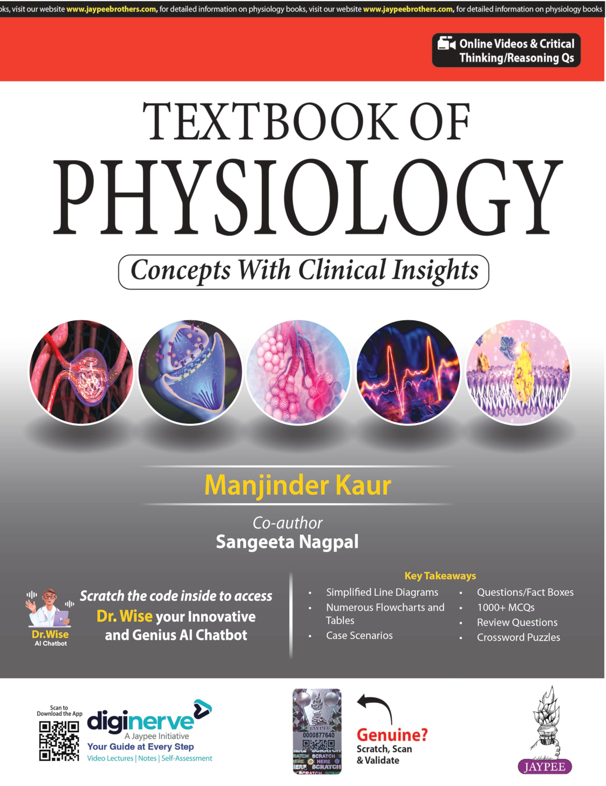 Buy Textbook of Physiology Concepts With Clinical Insights Book Online ...