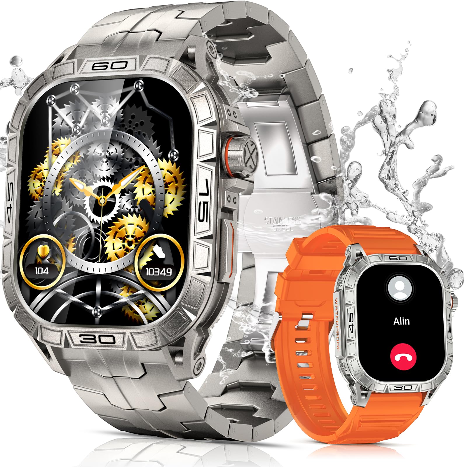 Snapklik.com : PODOEIL Military Smart Watch For Men