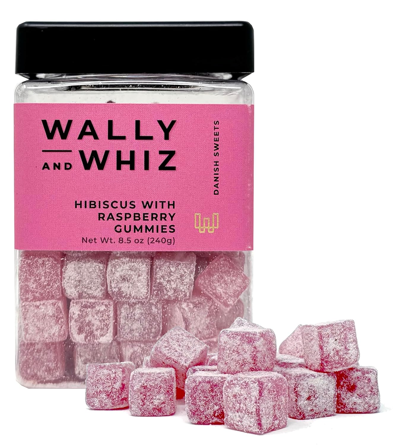 Amazon.com : Wally & Whiz Danish Gummy Candy Hibiscus with Raspberry ...