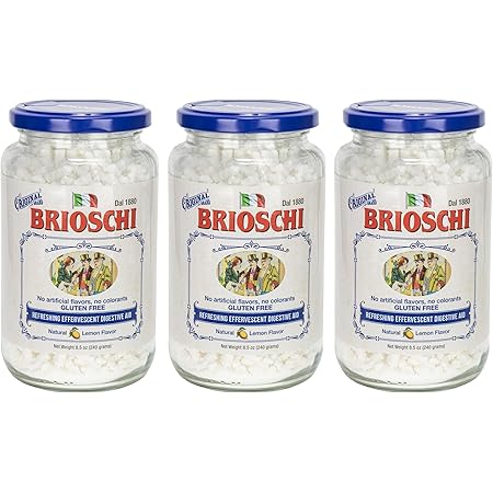 Amazon.com: Brioschi Italian Lemon Flavored Effervescent Heartburn ...