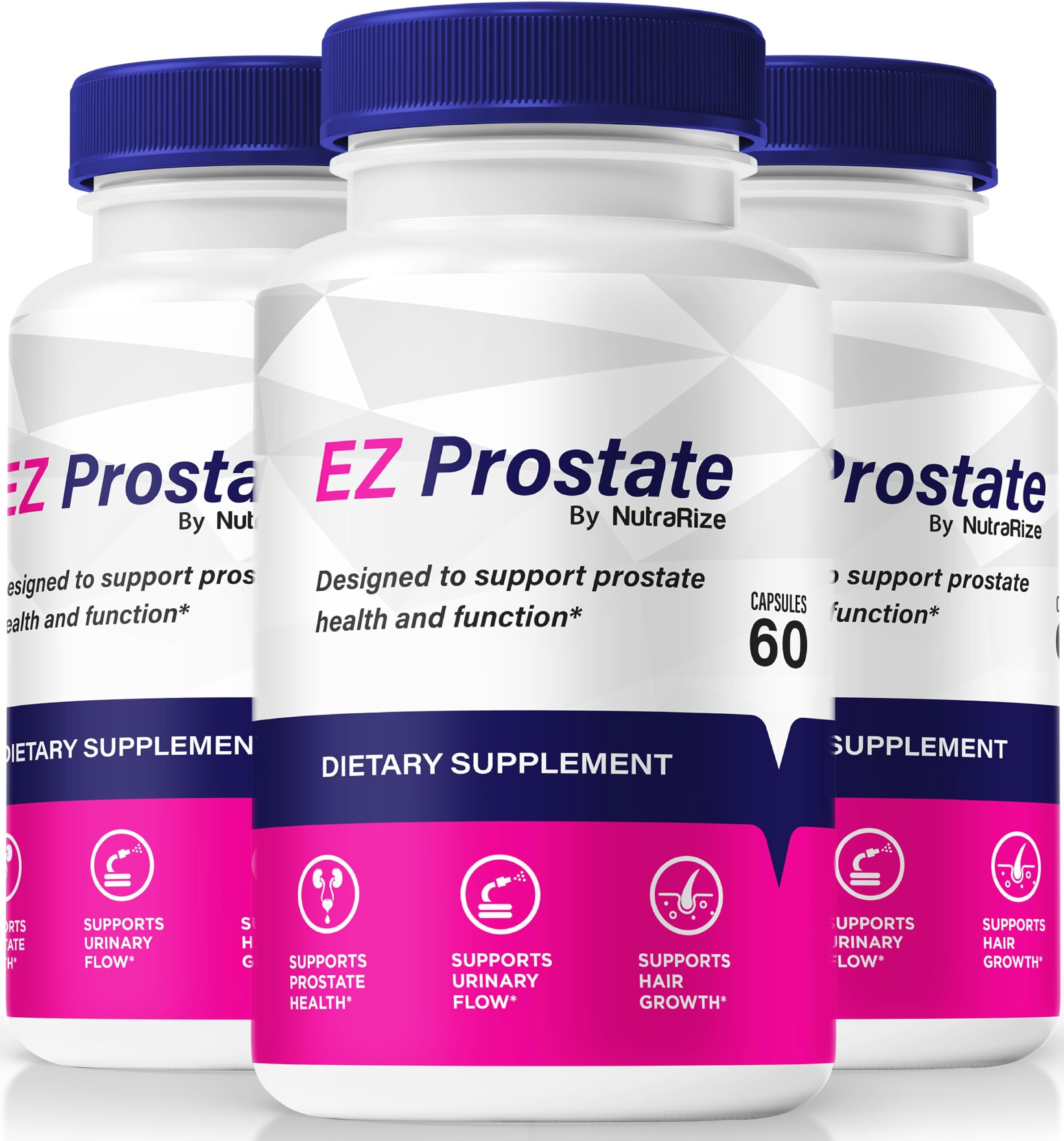 Amazon.com: (3 Pack) EZ Prostate Supplement, EZ Prostate Capsules, EZ ...