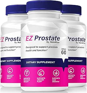 Amazon.com: NutraRize (3 Pack) EZ Prostate Capsules, All-Natural Formula to Maintain Prostate ...