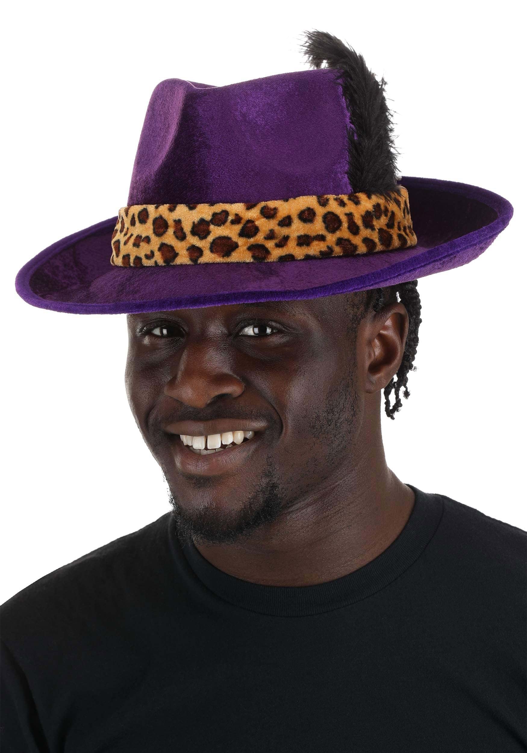 Amazon.com: Purple Pimp Hat - ST : Clothing, Shoes & Jewelry