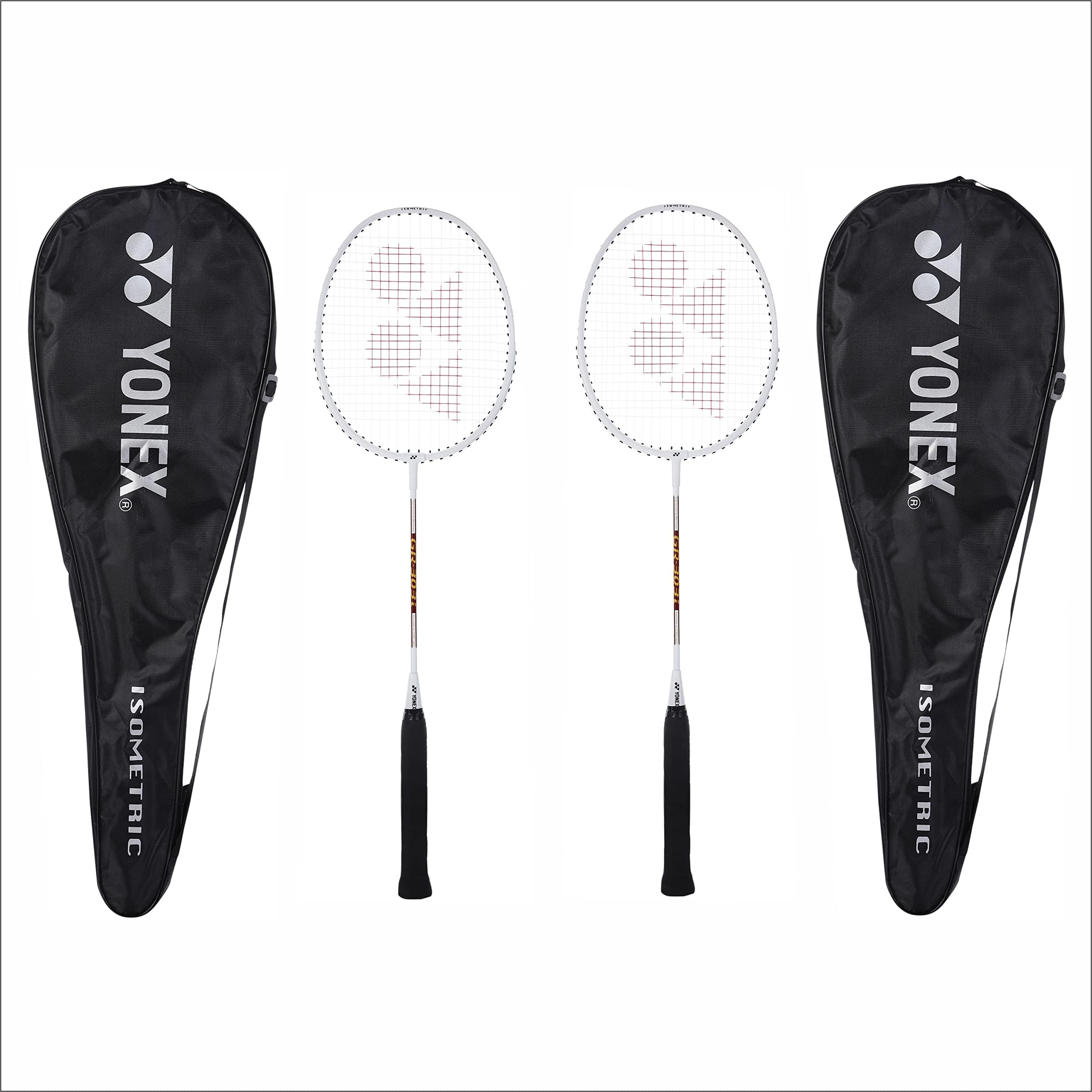 Yonex ZR 100 Light Badminton Combo (Set of 2 Yonex ZR 100 Light ...