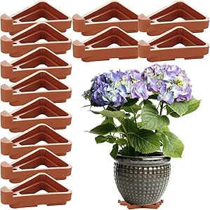 Wyi 48 Pcs Plant Pot Feet, Bosmere Pot Toes, Invisible Flower Pot ...