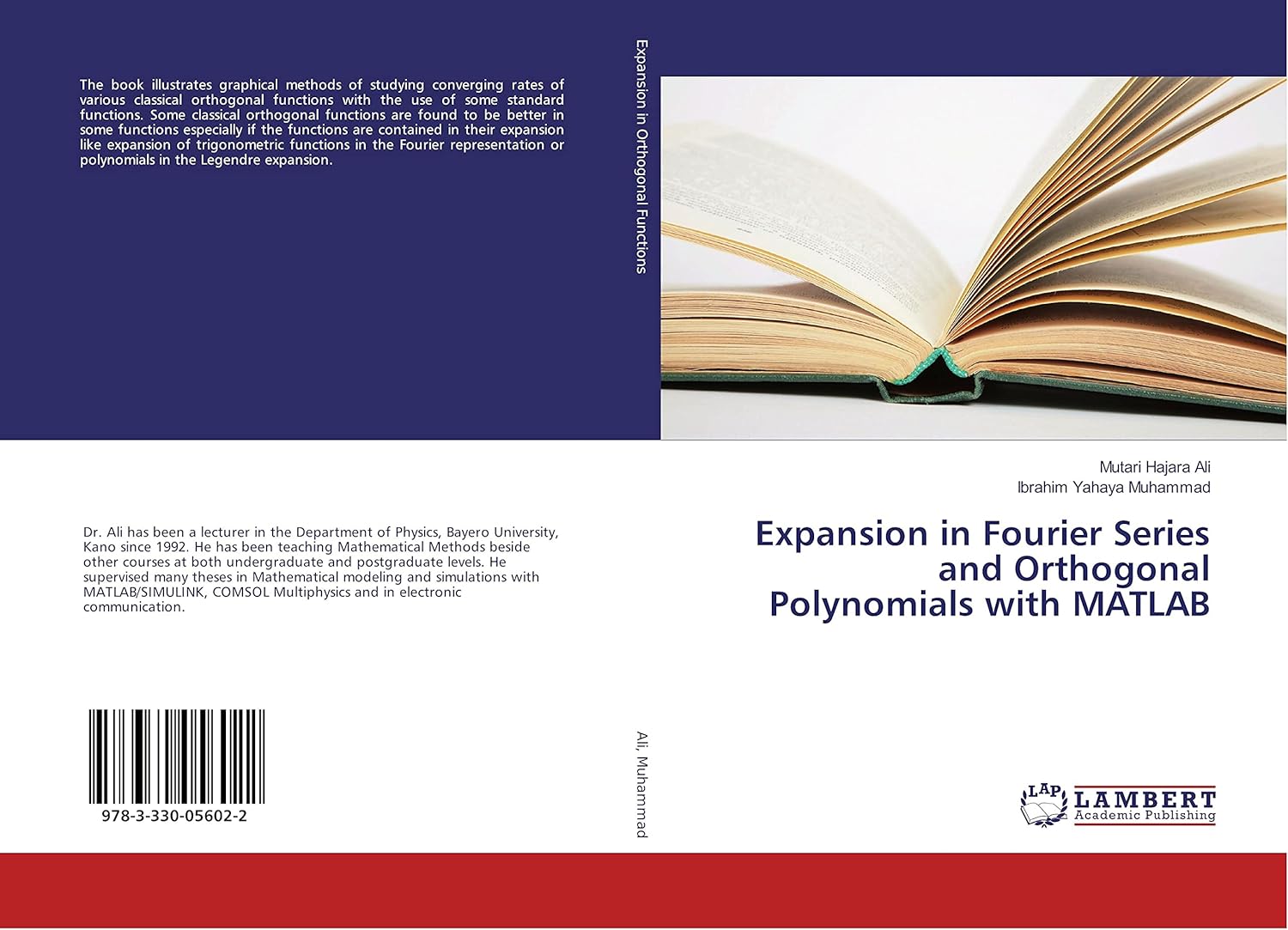 Expansion in Fourier Series and Orthogonal Polynomials with MATLAB: Ali, Mutari Hajara, Muhammad ...