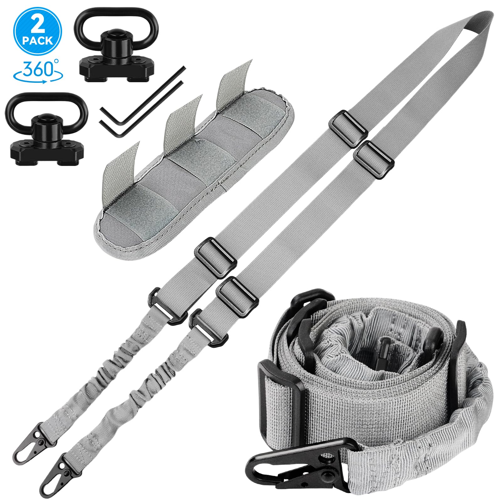 Snapklik.com : REERON Two Point And Traditional Sling, Extra Long ...