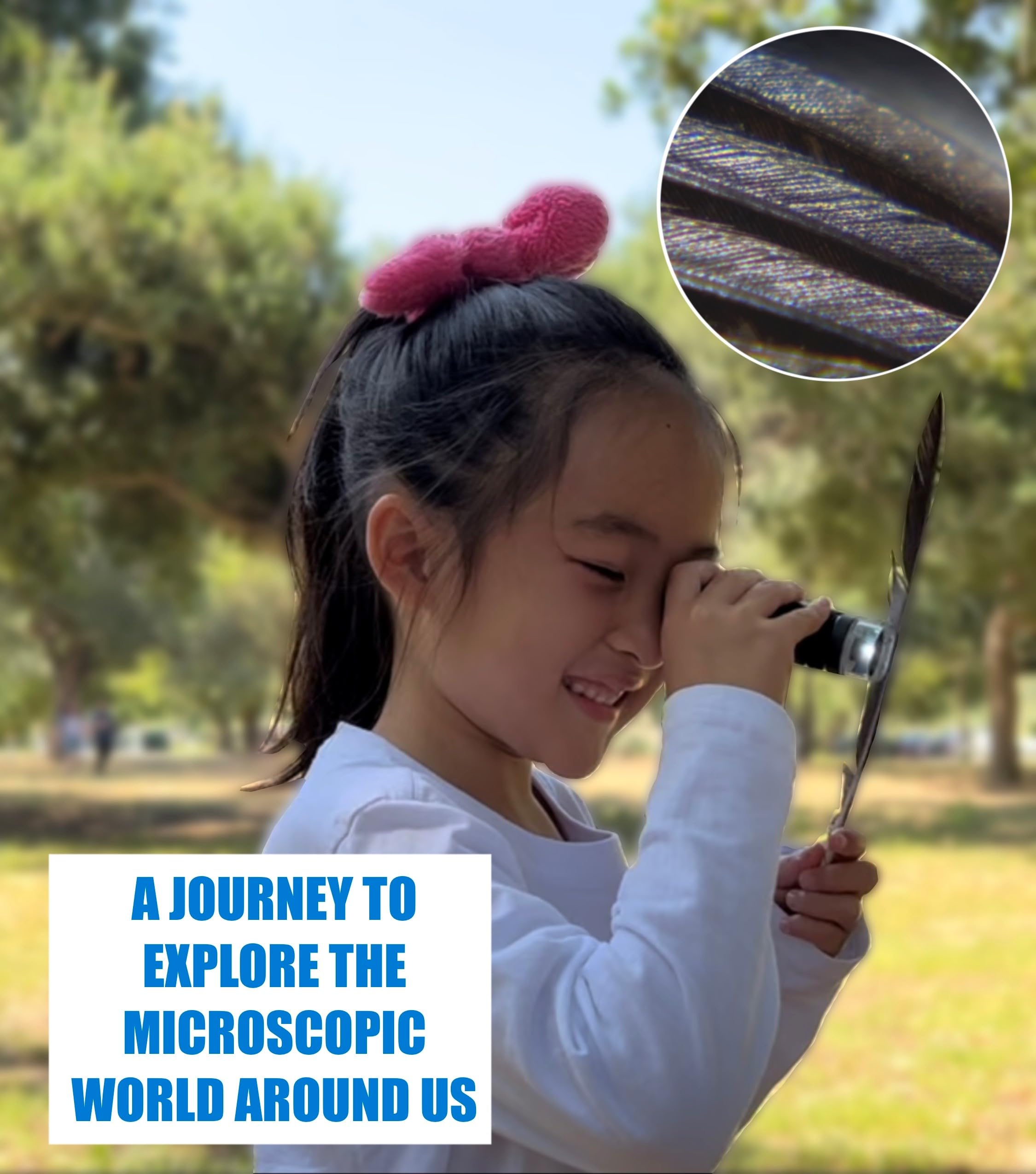 Snapklik.com : EasyMicro 60x-120x LED Lighted Zoom Microscope